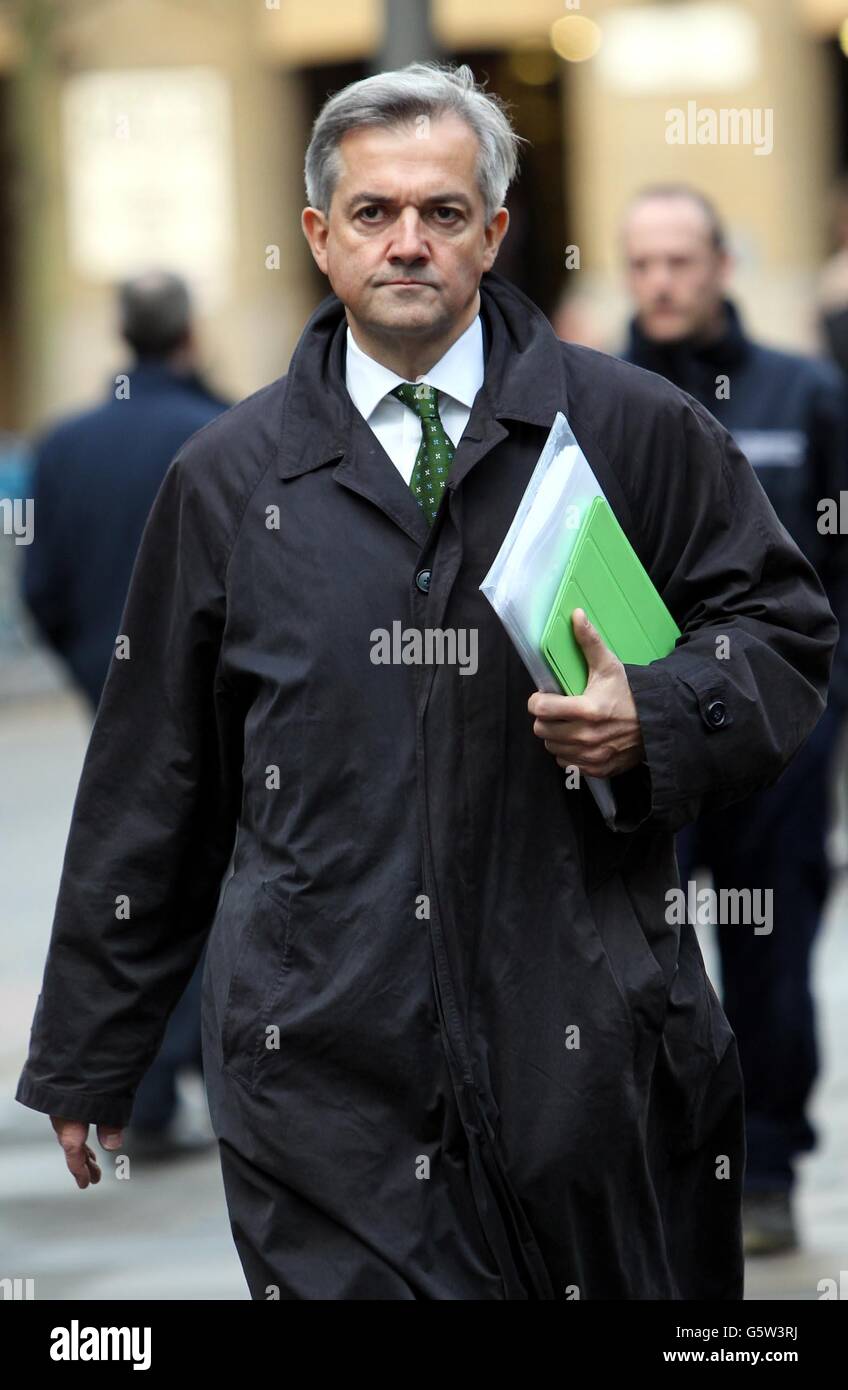 Chris Huhne court case Stock Photo - Alamy