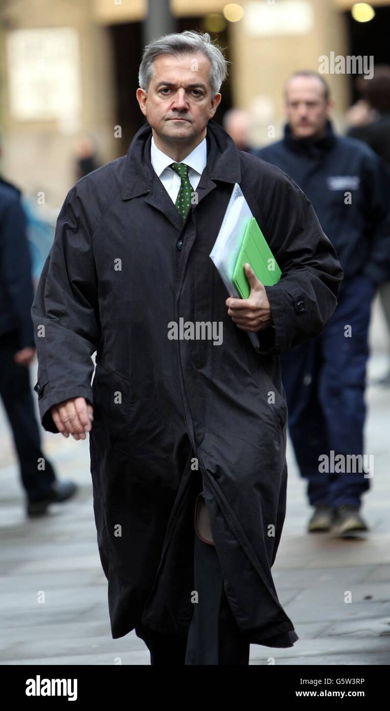 Chris Huhne court case Stock Photo - Alamy