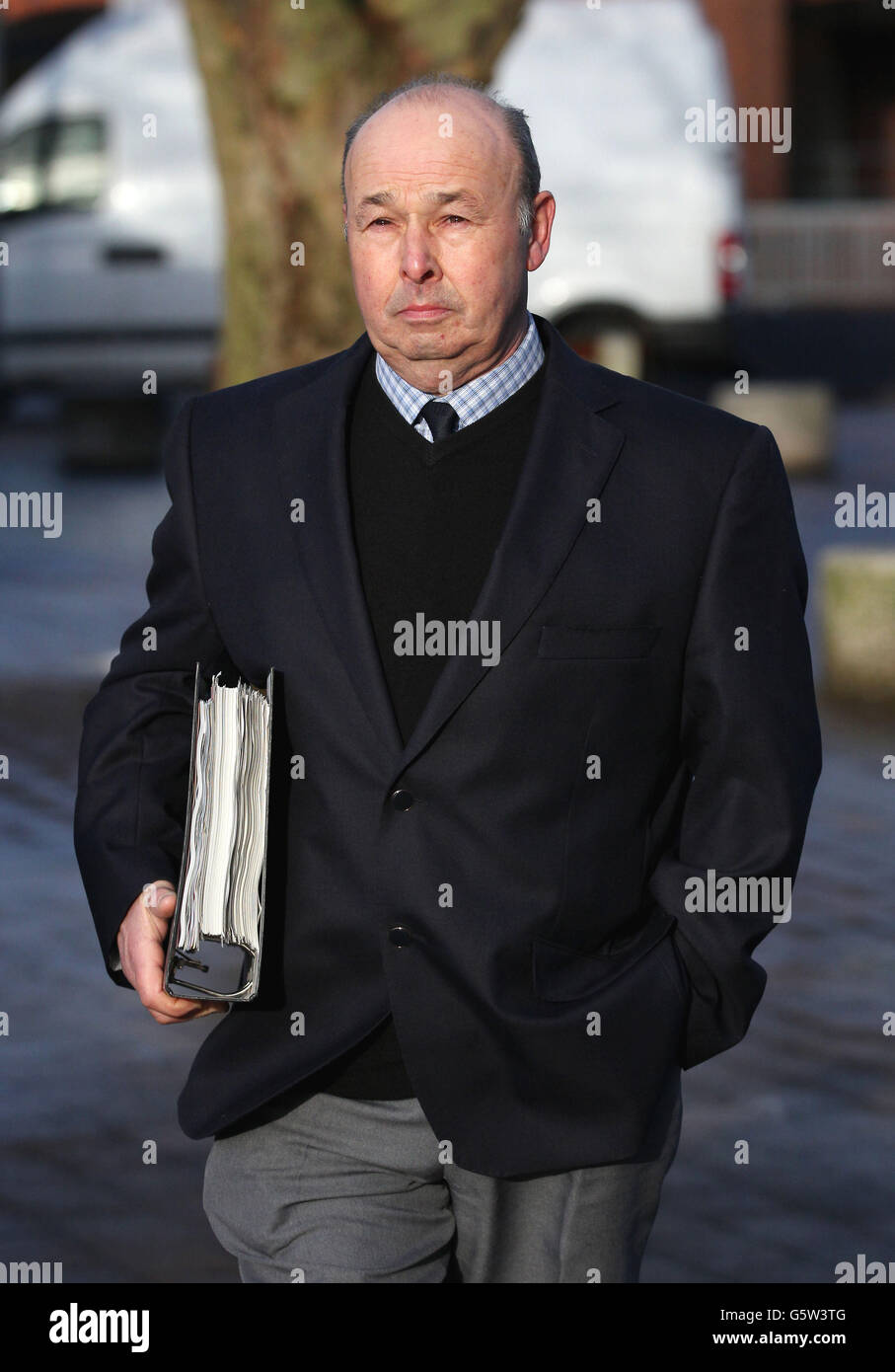 Louise leggatt arrives at maidstone crown court in maidstone hi-res ...