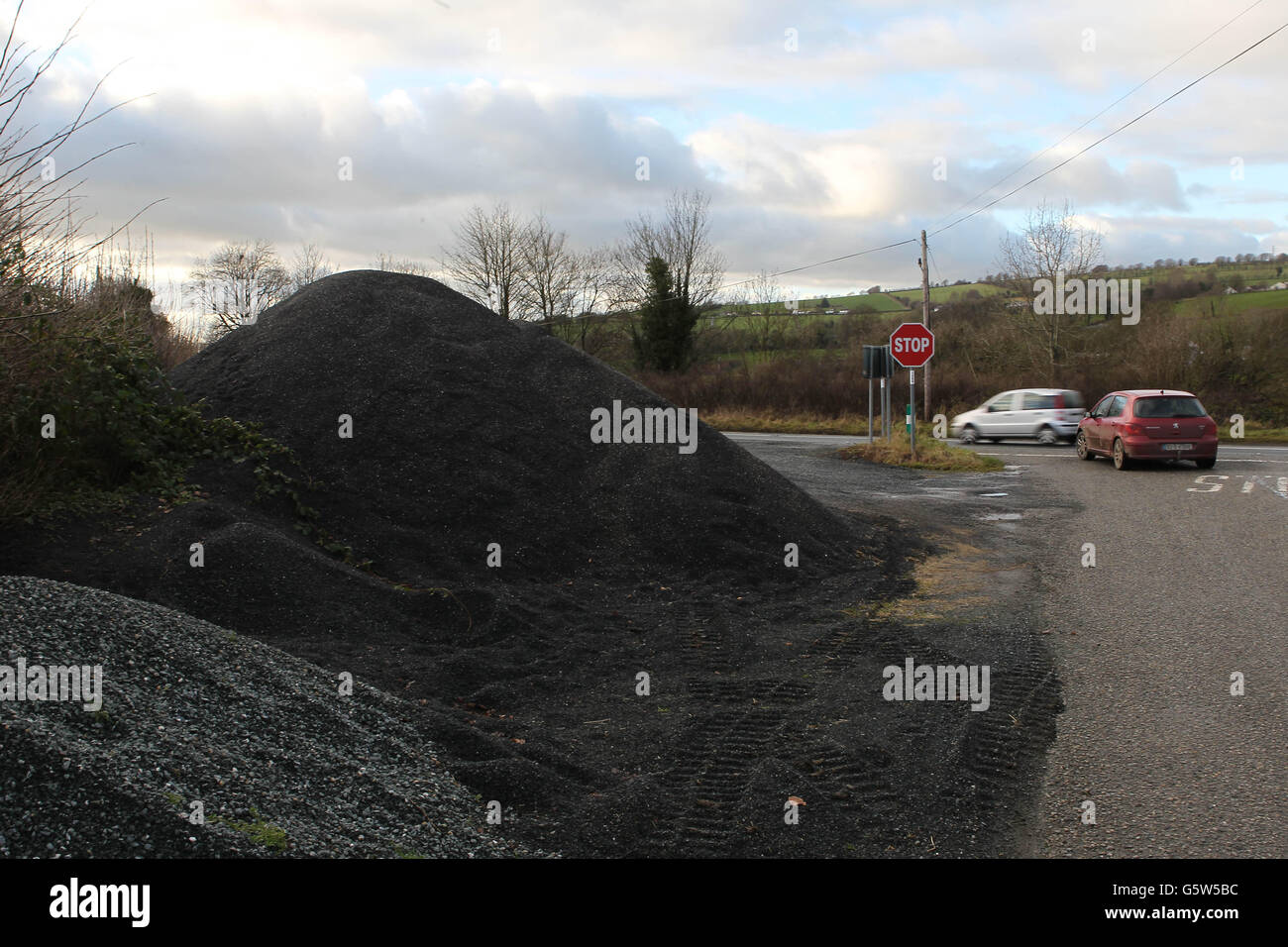 Construction works on the N81 in Co Wicklow. Only three of Ireland's ...