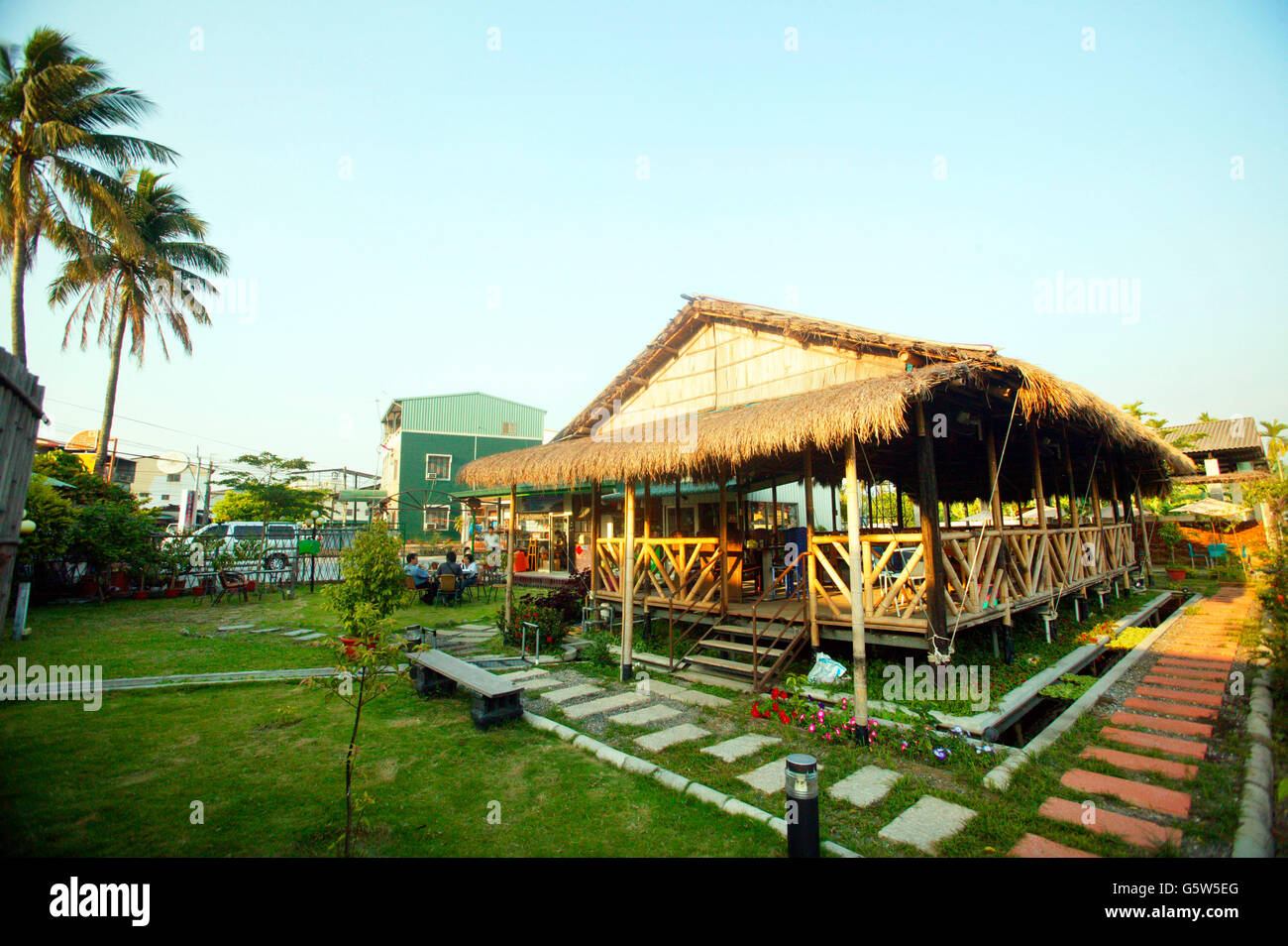 Three izu station house cafe Stock Photo - Alamy