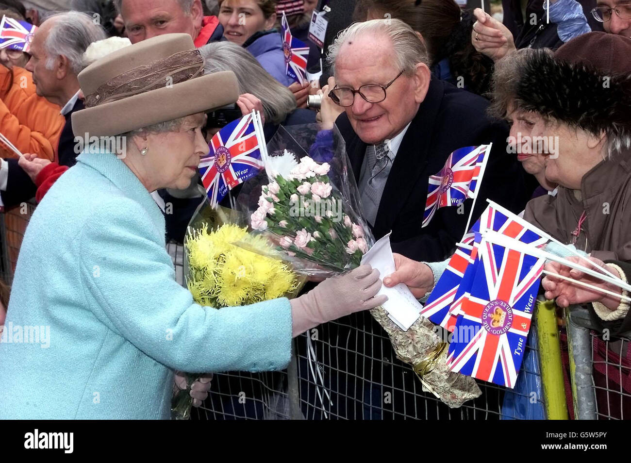 Royalty - Queen Elizabeth II Golden Jubilee Stock Photo - Alamy
