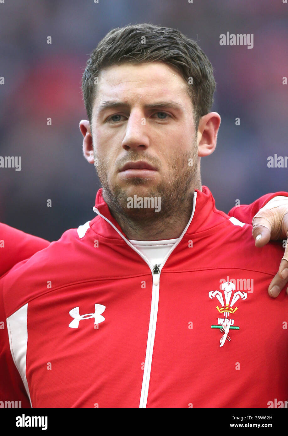 Alex Cuthbert of Wales during the RBS 6 Nations Championship at the ...