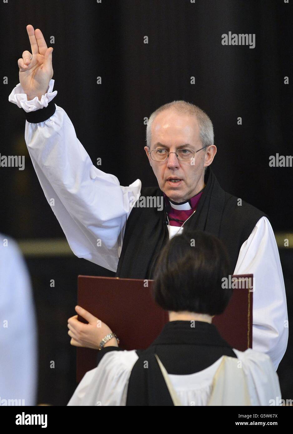 Welby archbishop hi-res stock photography and images - Alamy