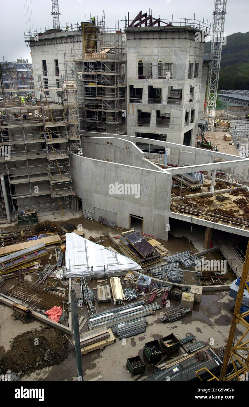 Scottish Parliment Raid Stock Photo - Alamy