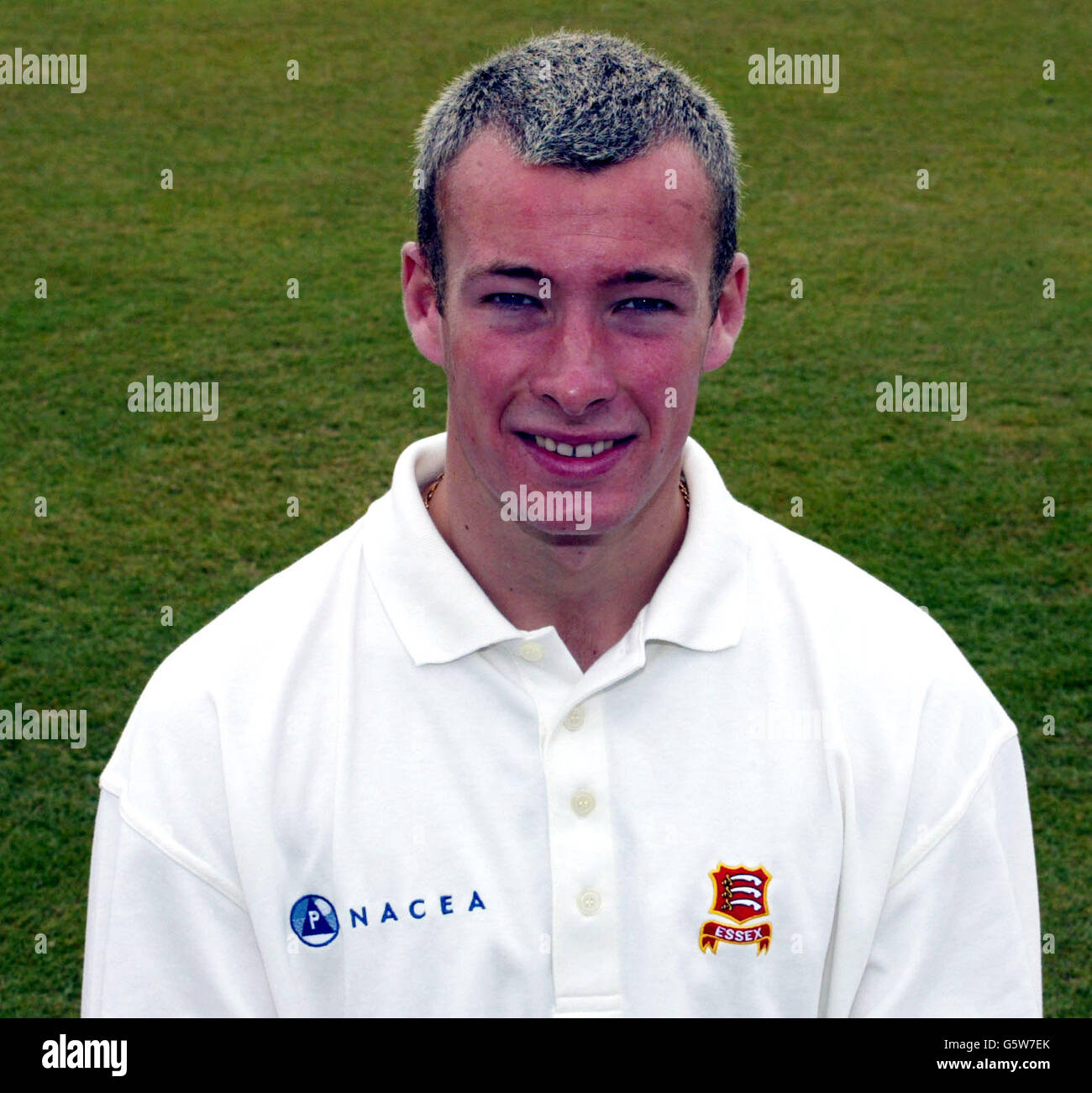 Essex Cricket Club. Richard Clinton of Essex Cricket Club Stock Photo ...