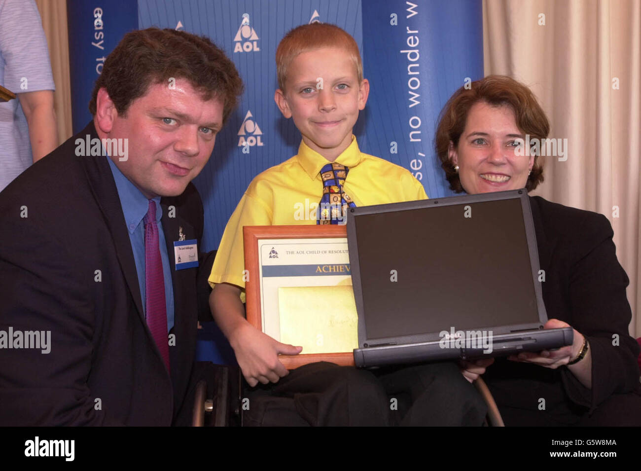 Presented to him by lord addington and melinda mount hi-res stock ...