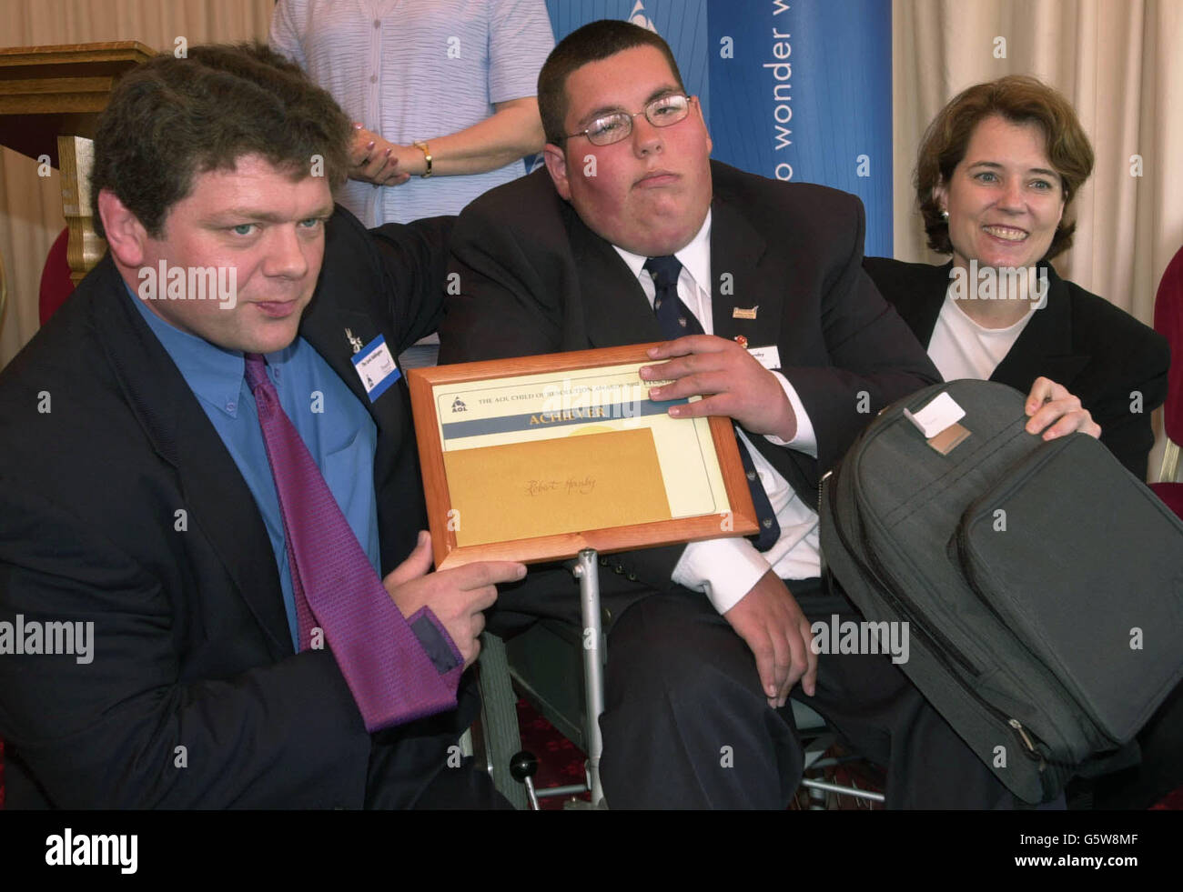 Presented to him by lord addington and melinda mount hi-res stock ...