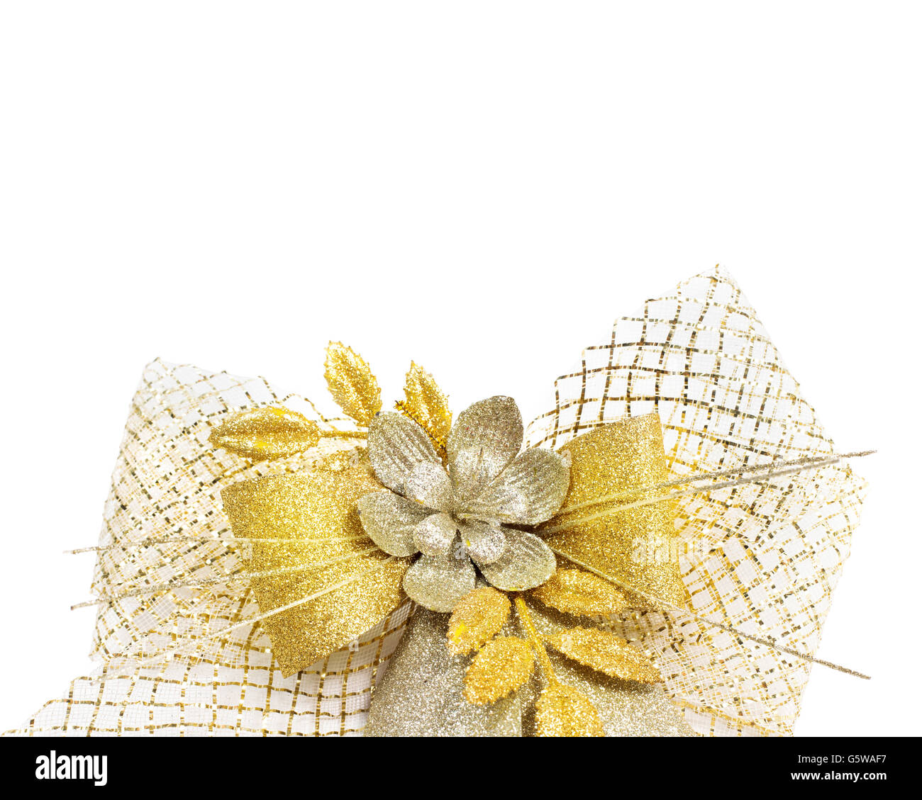 Gold satin ribbon texture hi-res stock photography and images - Alamy