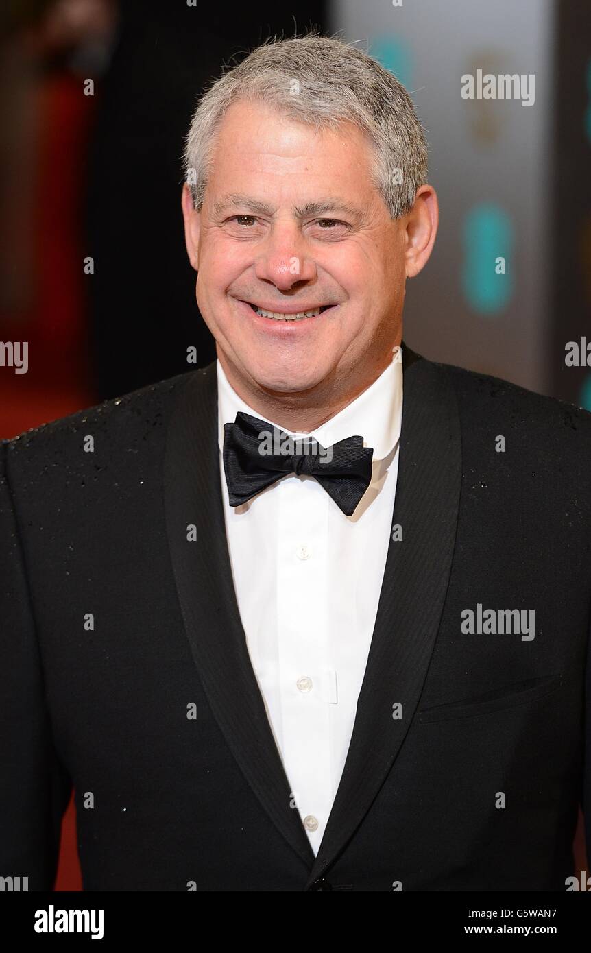 Cameron Mackintosh arriving for the 2013 British Academy Film Awards at ...