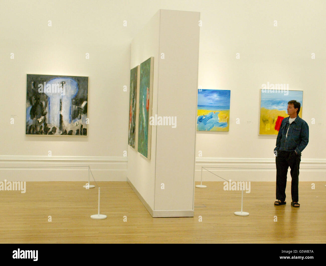 Paul McCartney Art Exhibition Stock Photo - Alamy