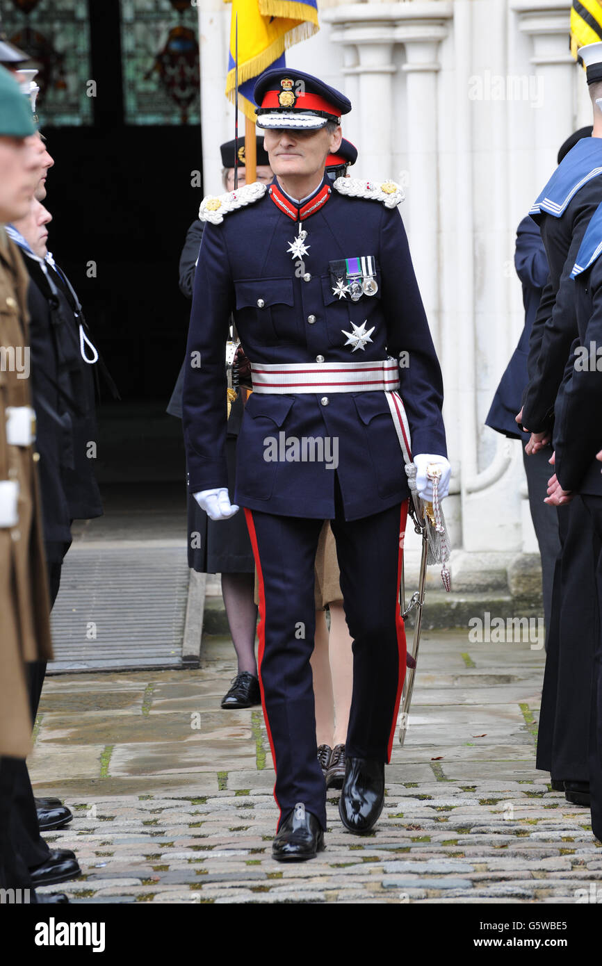 Lord Lieutenant of Hampshire in Uniform Stock Photo - Alamy