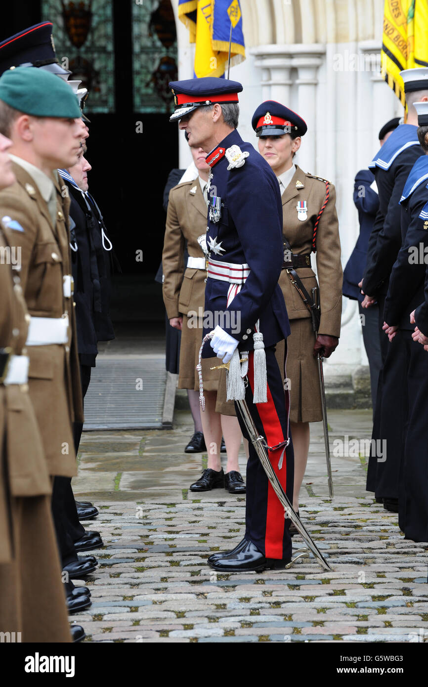 Lord Lieutenant of Hampshire in Uniform Stock Photo - Alamy