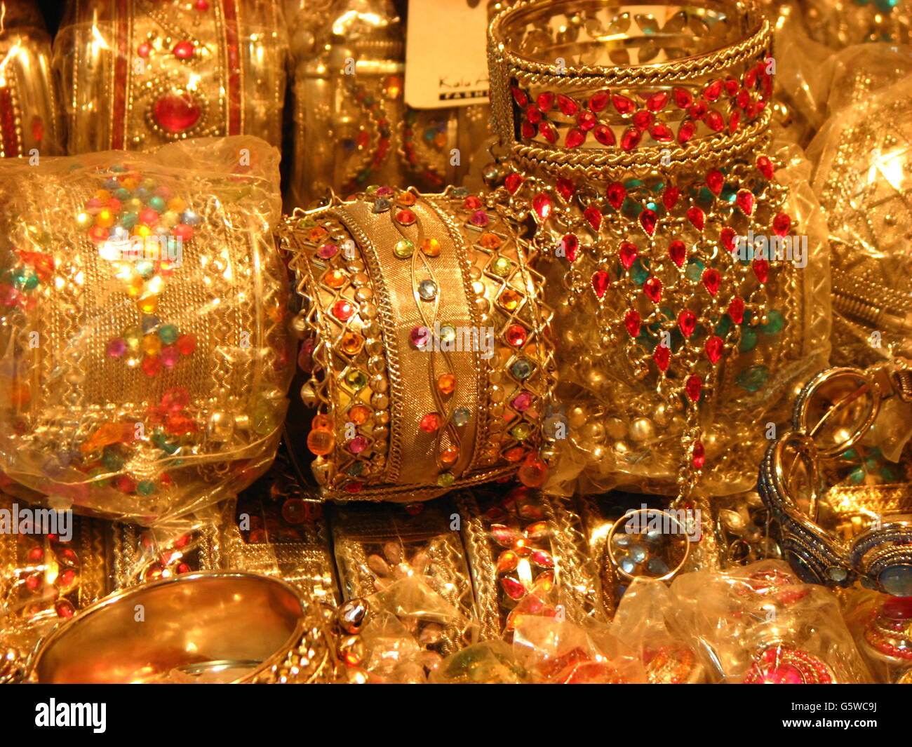 Precious gold jewelery Stock Photo - Alamy