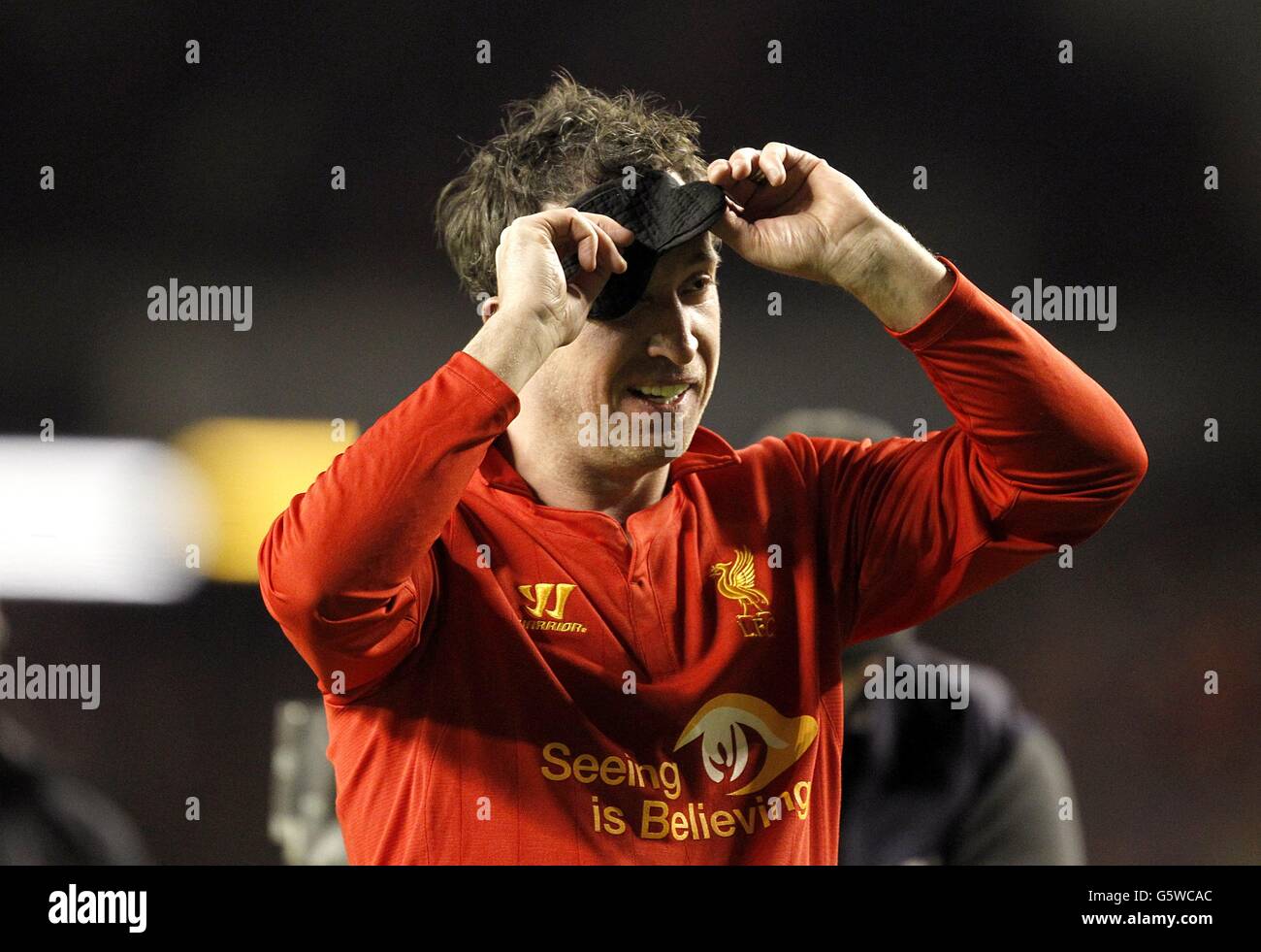 Sport football player head head shot robbie fowler hi-res stock ...