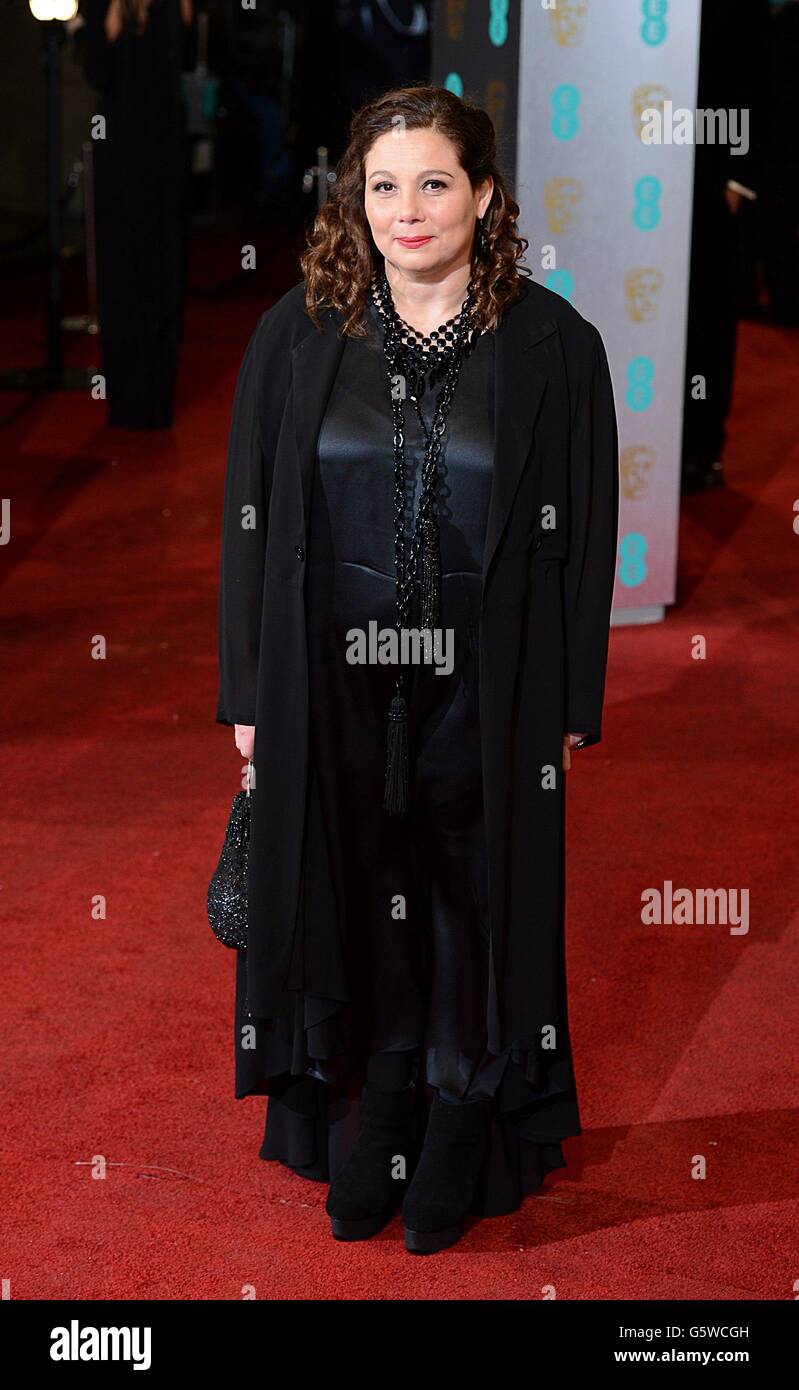 Tessa Ross arriving for the 2013 British Academy Film Awards at the ...