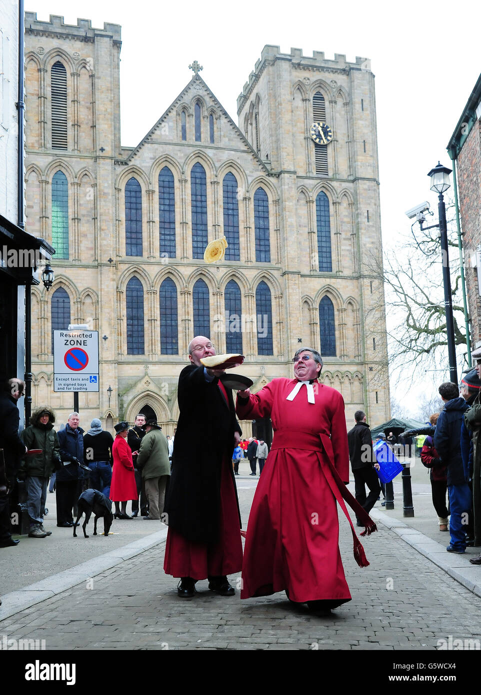Canon Paul Greenwell (left) and The Dean of Ripon the Very Reverend ...