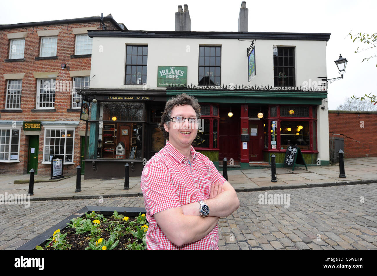 CAMRA Pub of the Year 2012 Stock Photo - Alamy