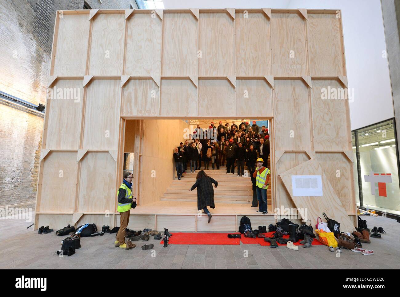 Black Maria installation Stock Photo - Alamy