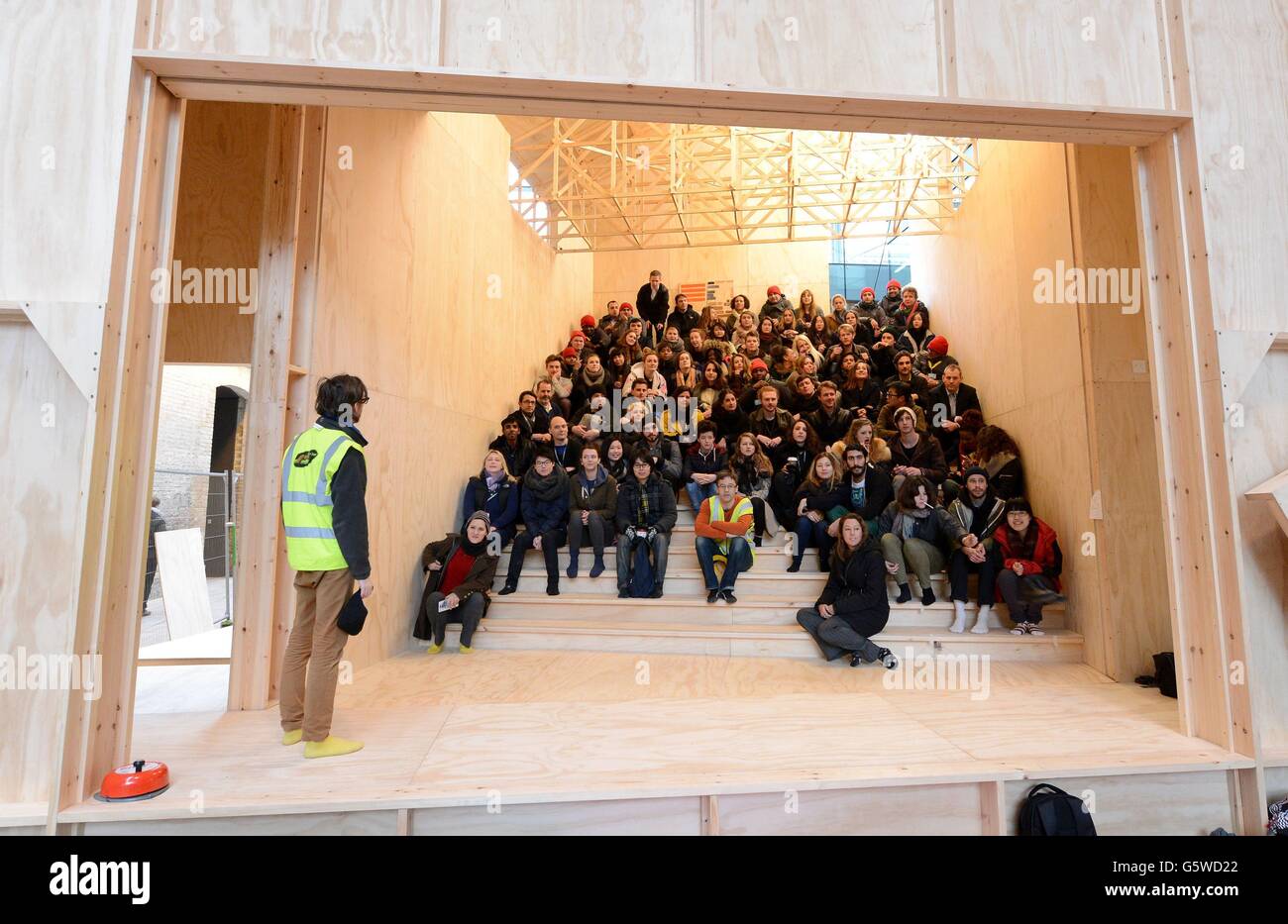 Black Maria installation Stock Photo - Alamy
