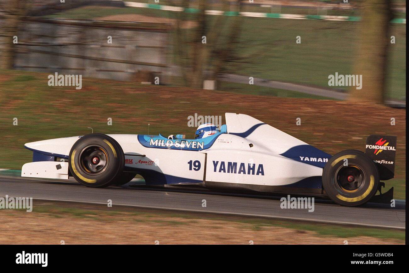 Motor Racing ... Tyrrell launch of the new 024 Formula One car Stock ...