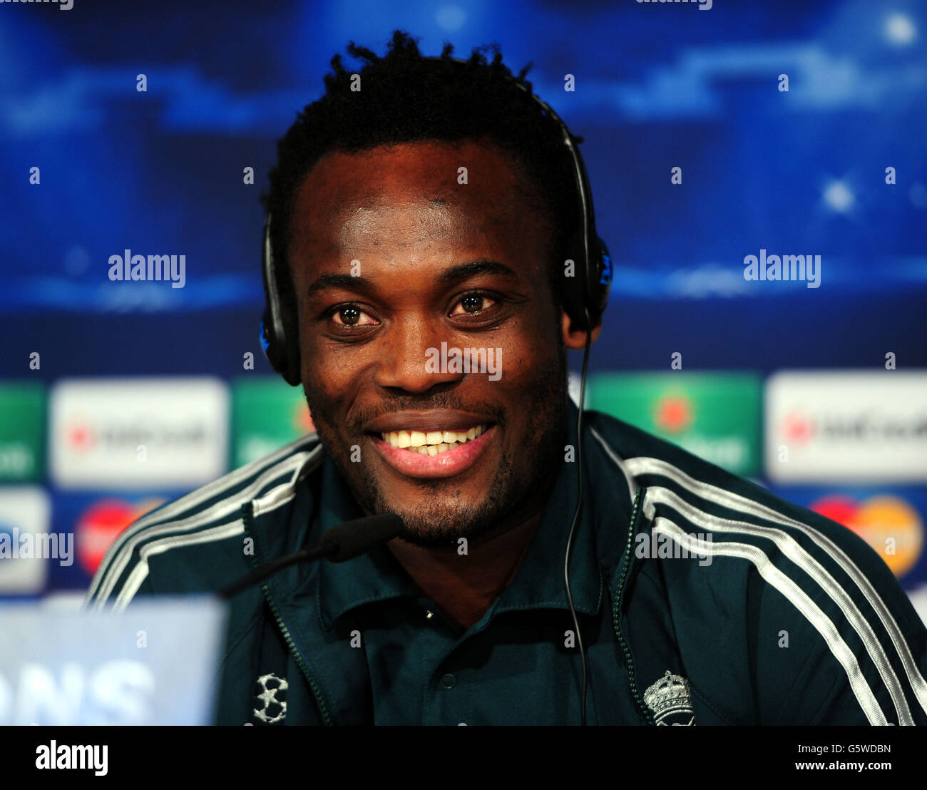 Essien real madrid hi-res stock photography and images - Alamy