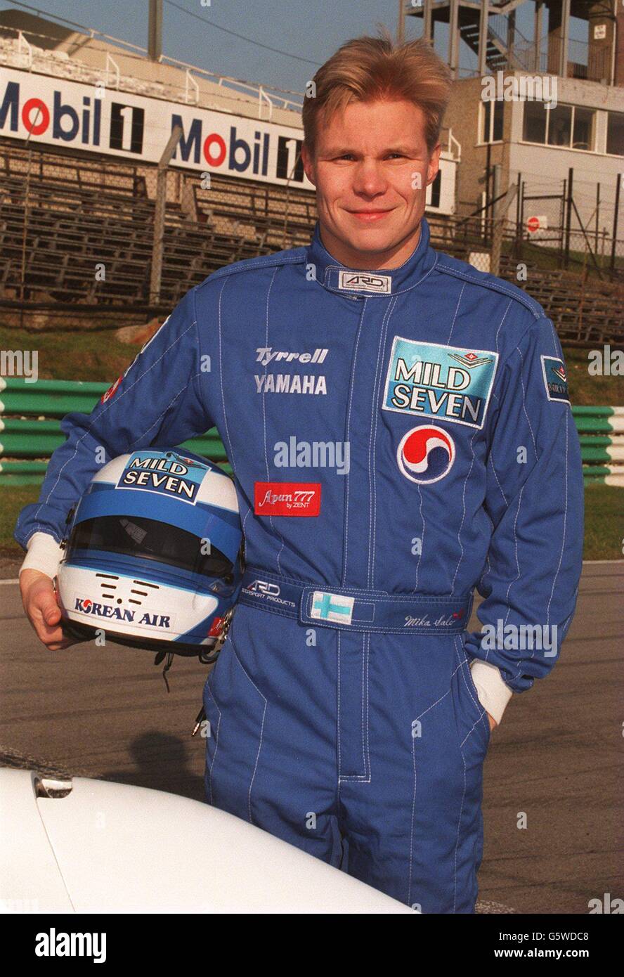 Motor Racing ... Tyrrell launch of the new 024 Formula One car Stock ...