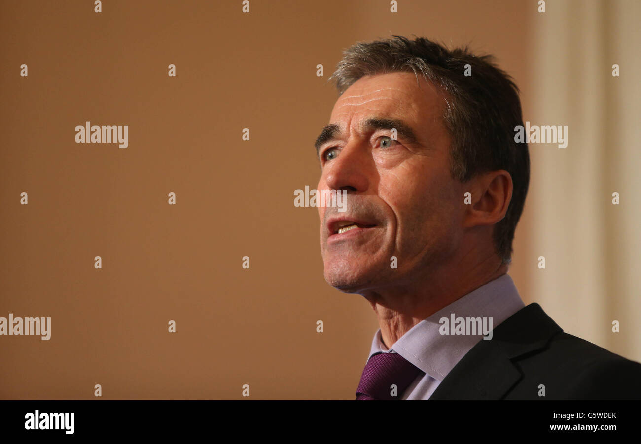 Nato fogh rasmussen hi-res stock photography and images - Alamy