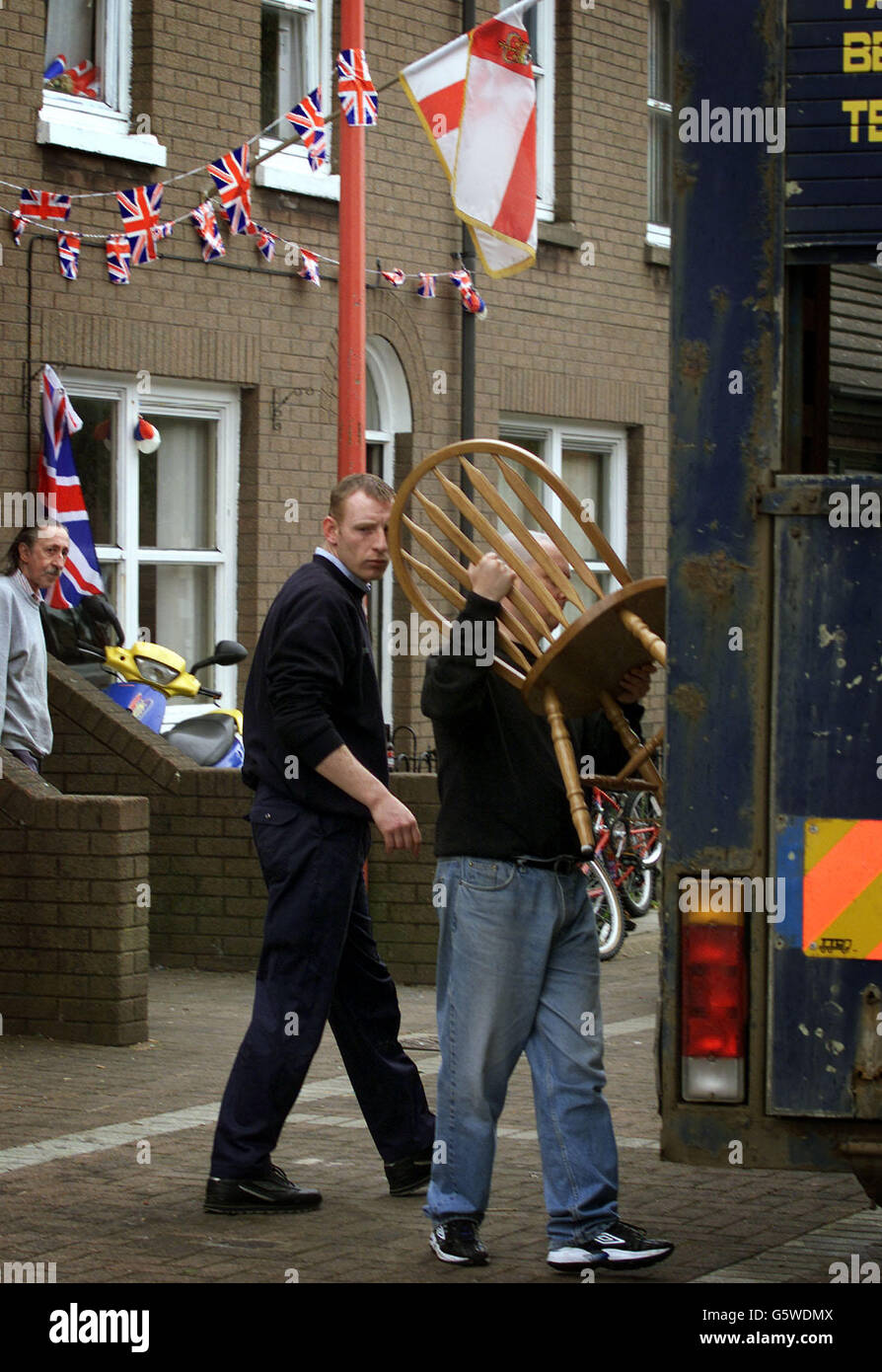 Riots in Ulster Stock Photo - Alamy