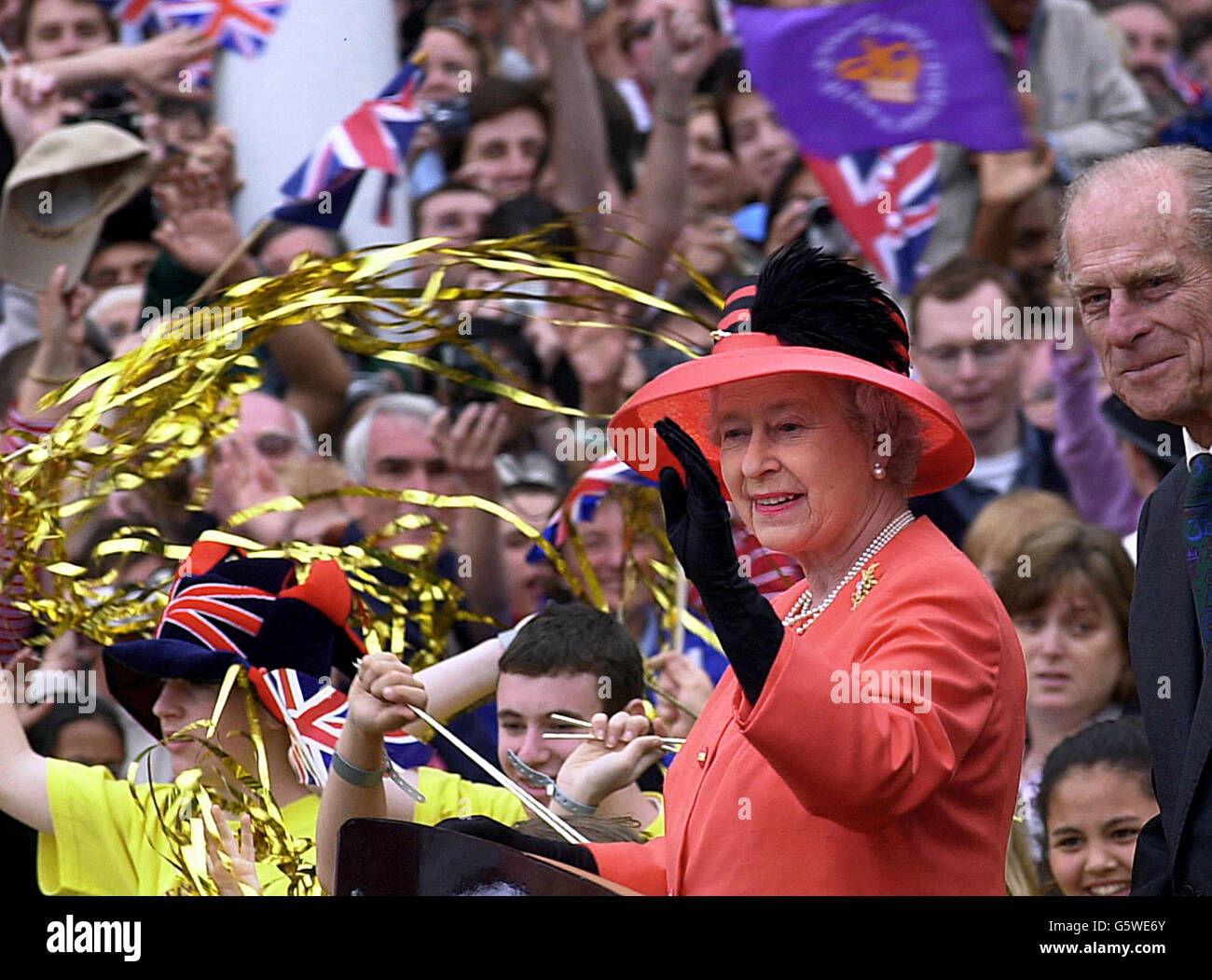 Golden jubilee balcony hi-res stock photography and images - Alamy