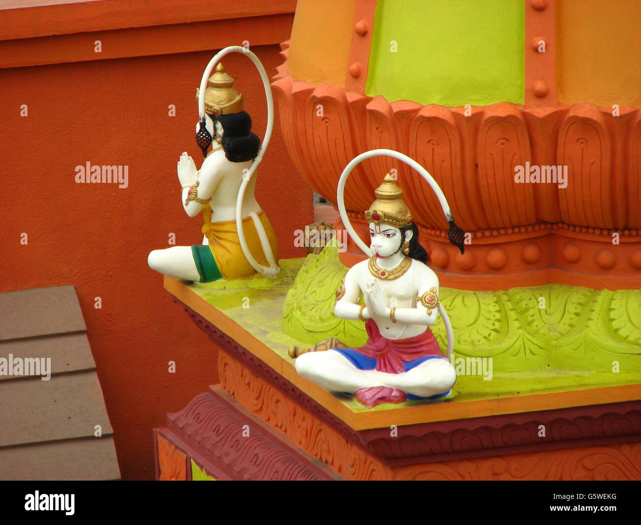 Hindu god hanuman maruti hi-res stock photography and images - Alamy