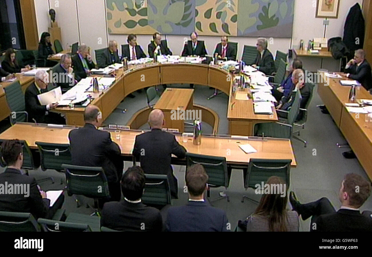 Sir Philip Hampton, Chairman, Royal Bank of Scotland Group and Stephen ...