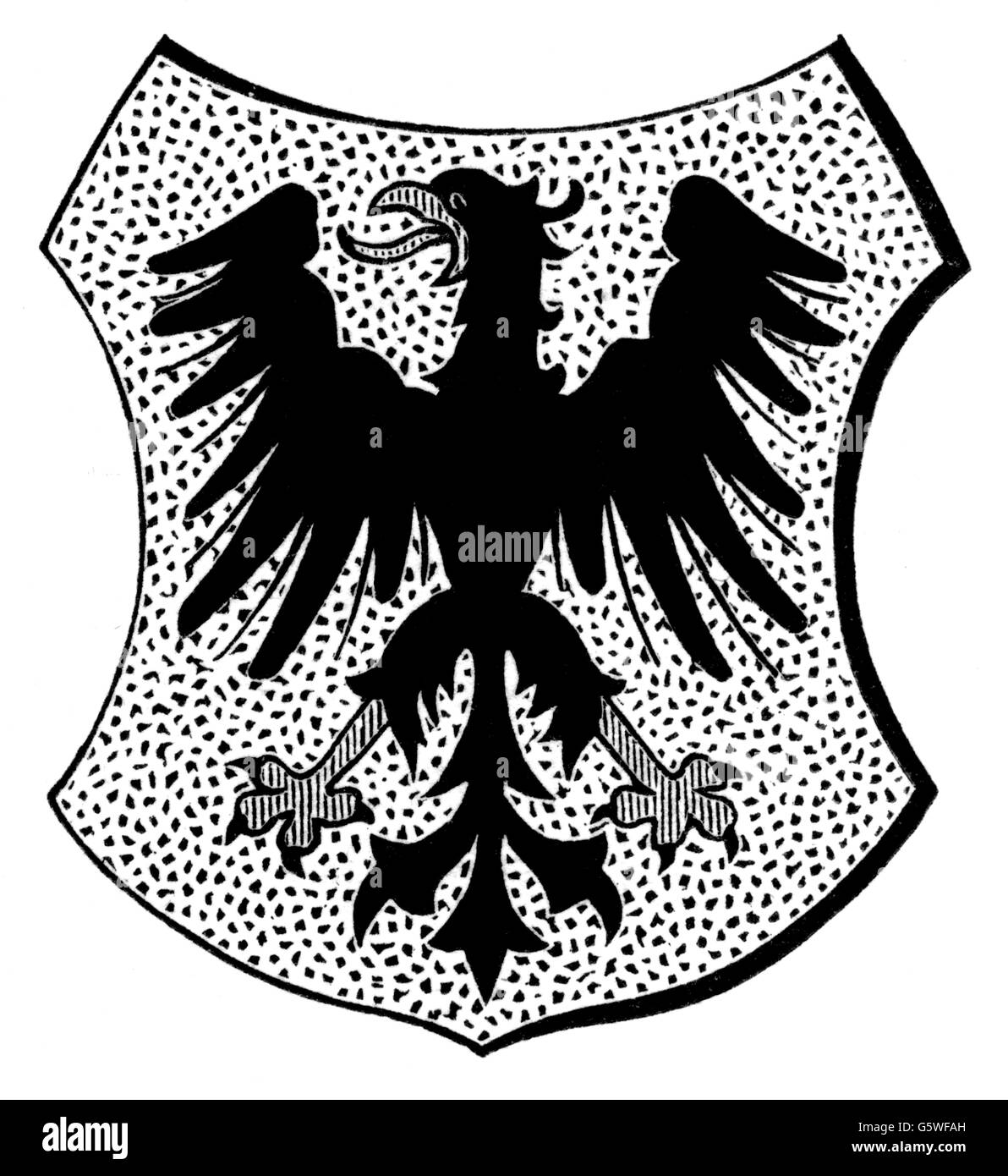 Heraldry coat arms germany prussia hi-res stock photography and images ...