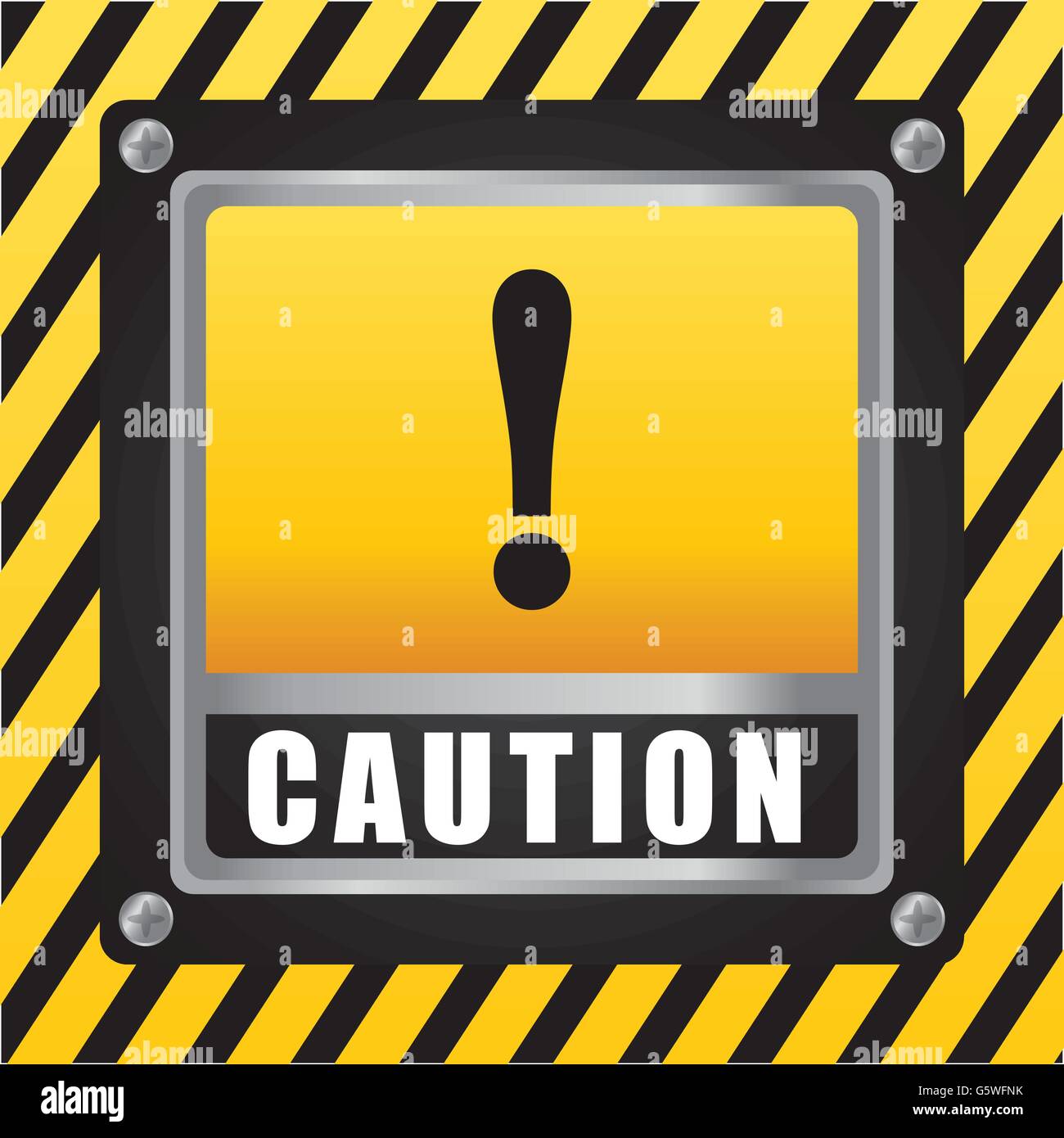 Caution design. illuistration Stock Vector Image & Art - Alamy