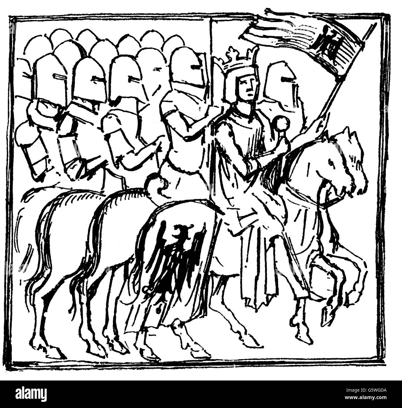 Frederick I "Barbarossa", circa 1123 - 10.6.1190, Holy Roman Emperor 18 ...