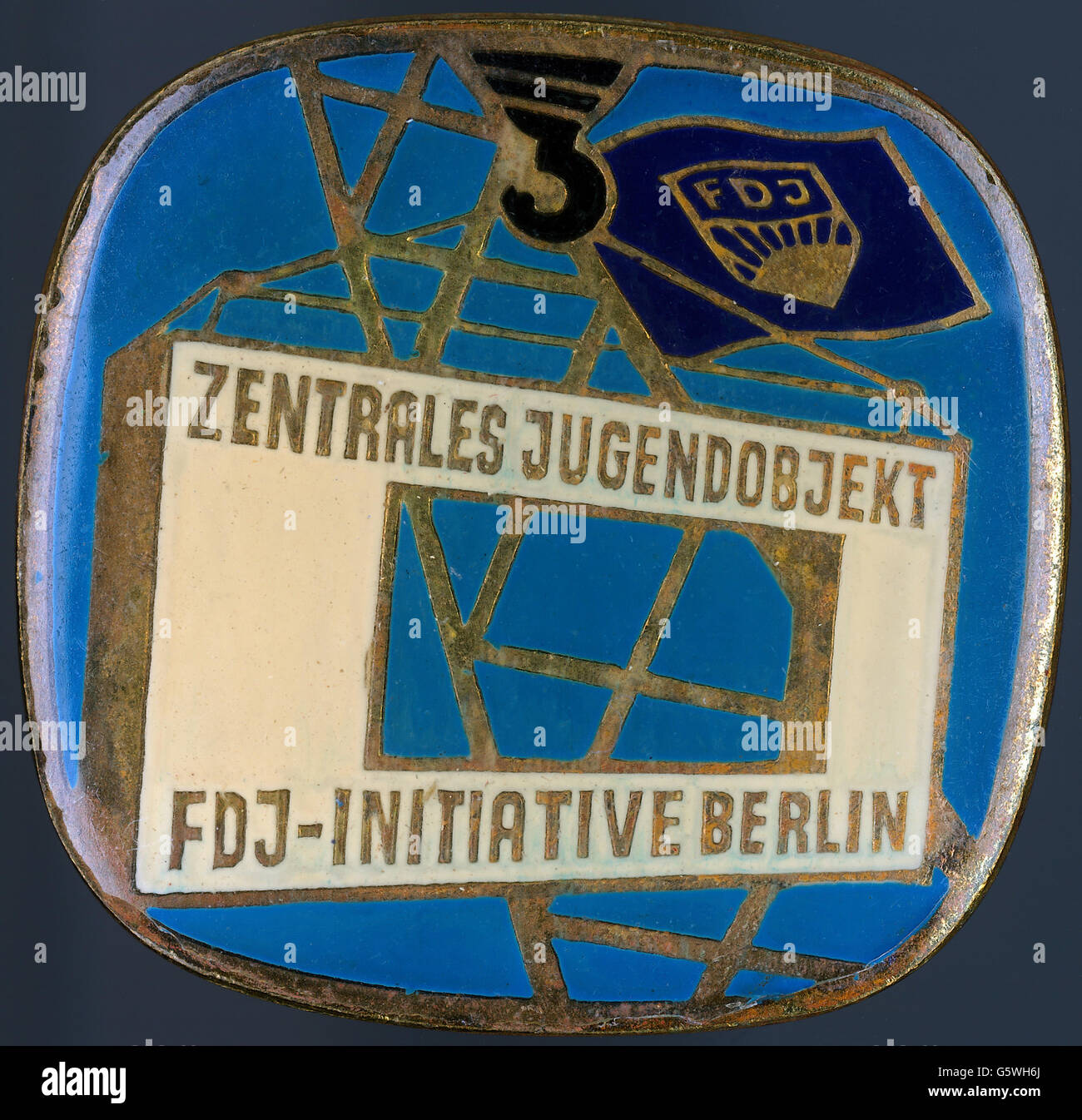 decorations, Germany, East-Germany, politics, Free German Youth (FDJ ...