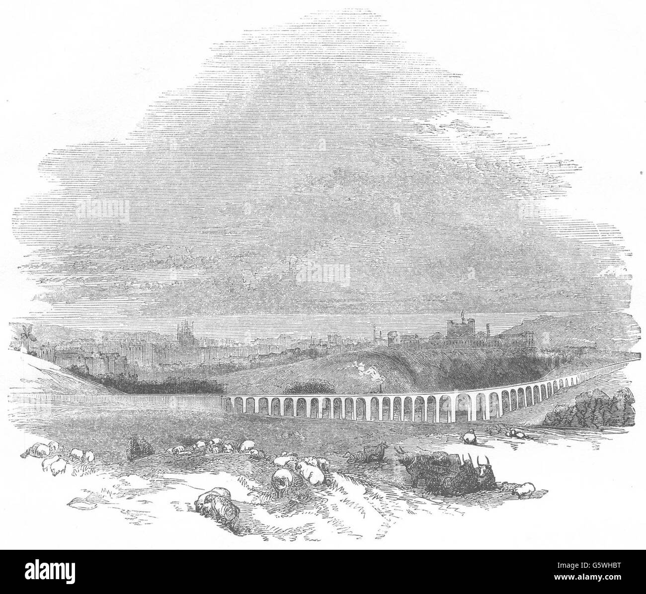 Historical print from 19th century Cut Out Stock Images & Pictures - Alamy