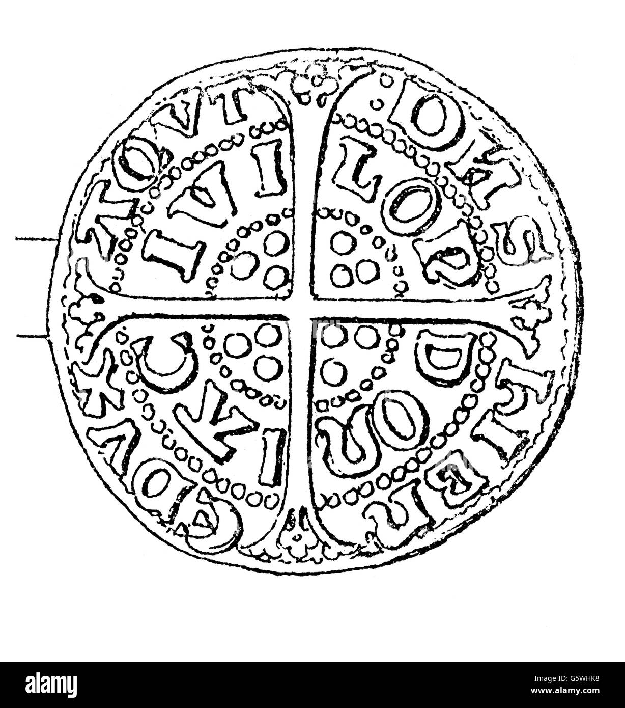 Silver groat Black and White Stock Photos & Images - Alamy