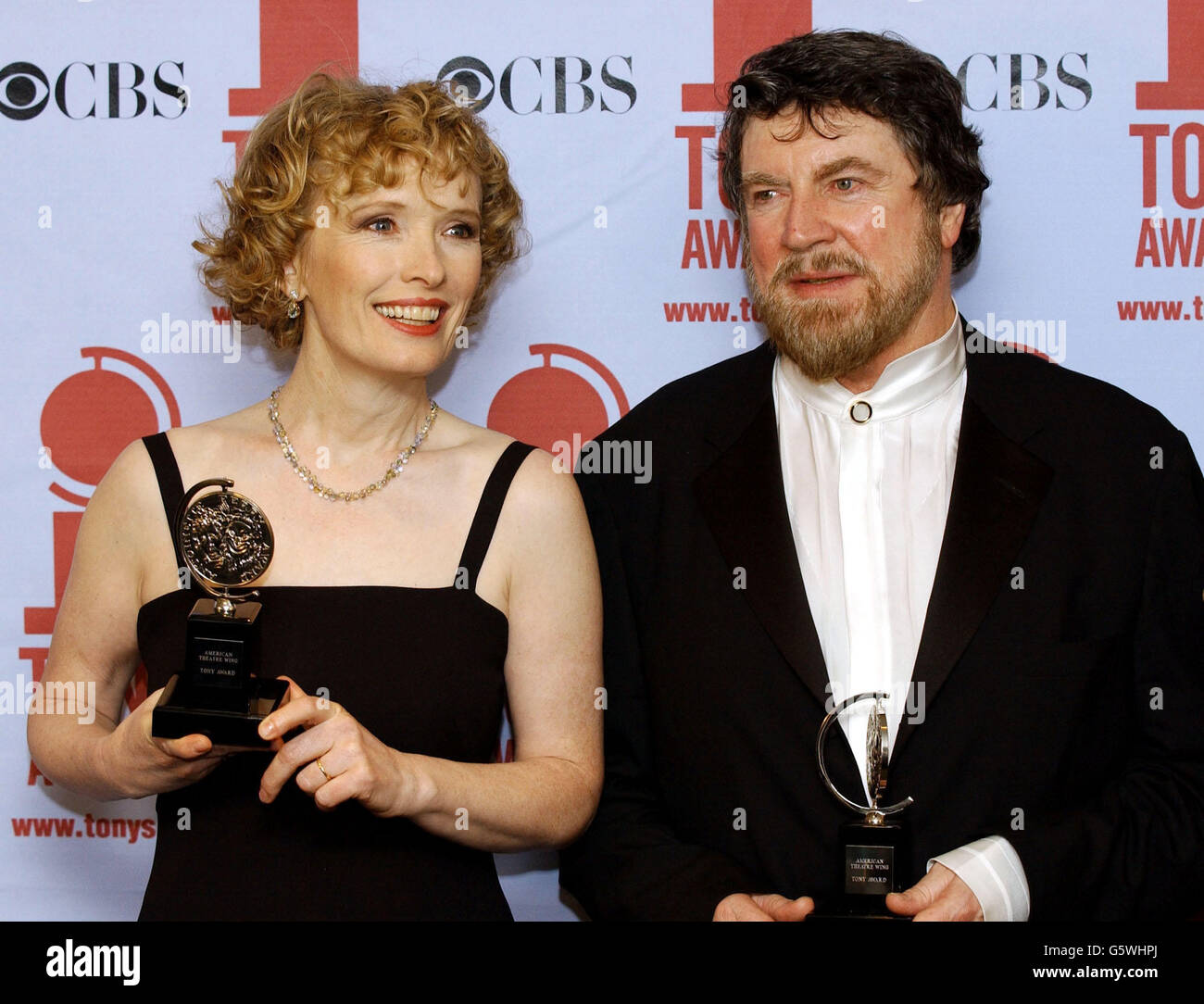 British actors Lindsey Duncan (L) won the 2002 Tony Award for Best ...