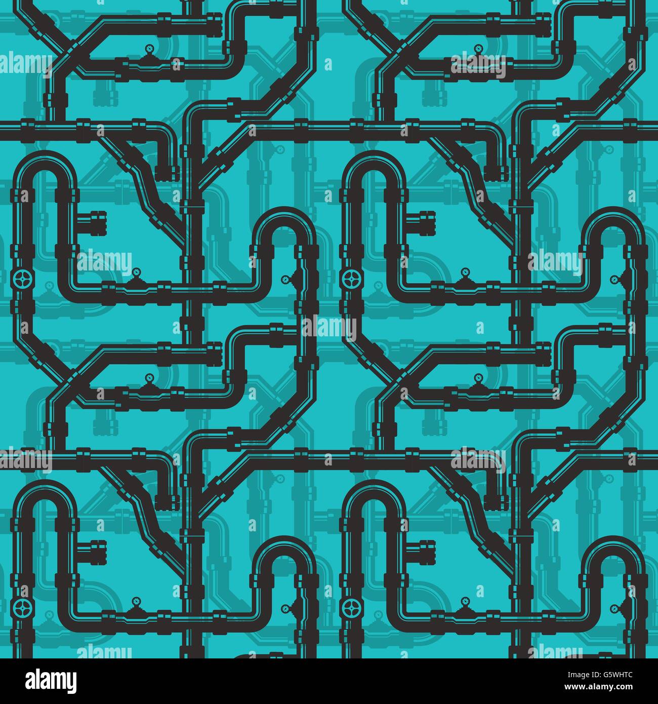 Water Piping Seamless pattern Stock Vector Image & Art - Alamy