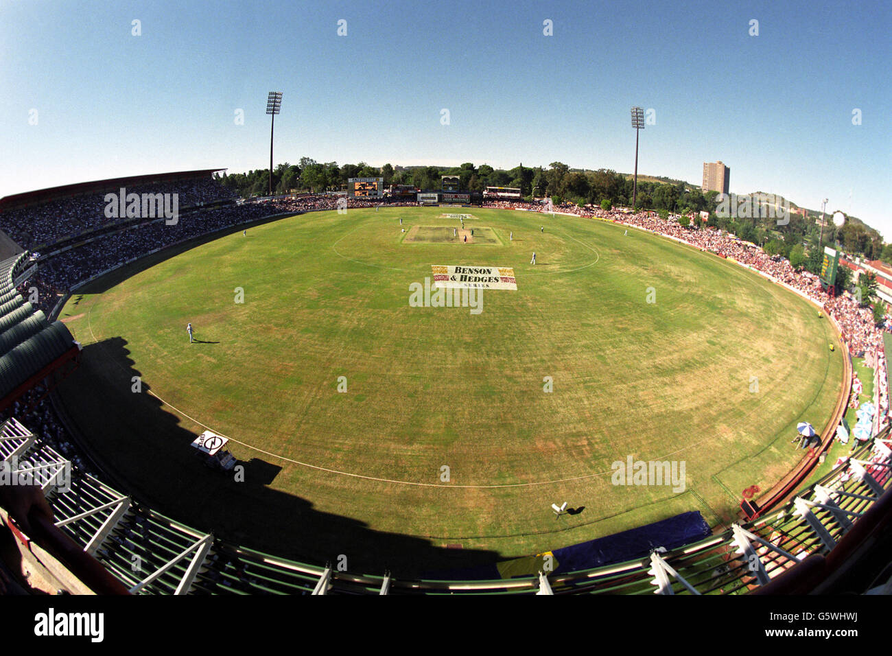 CRICKET GROUNDS - Orange Free State Stadium, Blomfontein, South Stock ...