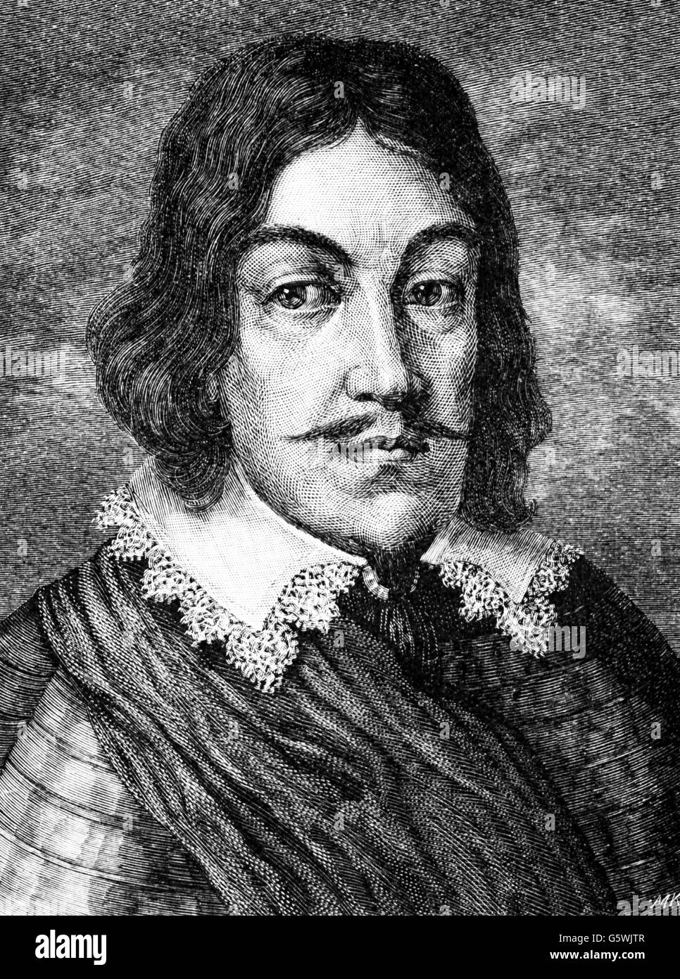 Bernard, 16.8.1604 - 18.7.1639, Duke of Saxe-Weimar, German general ...