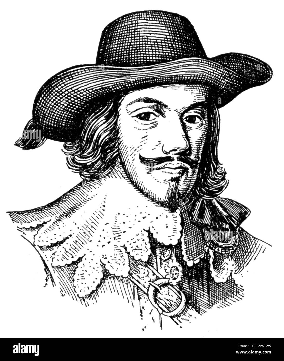 Engraving of bernard of saxe weimar hi-res stock photography and images ...