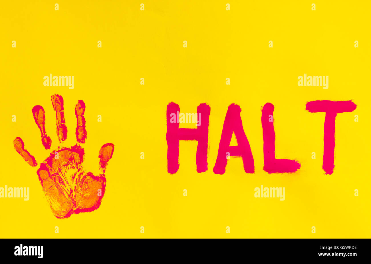 Stop block hi-res stock photography and images - Alamy