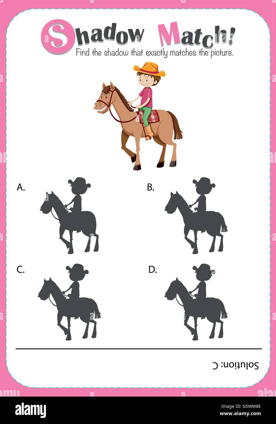 Farmer riding horse Stock Vector Images - Alamy