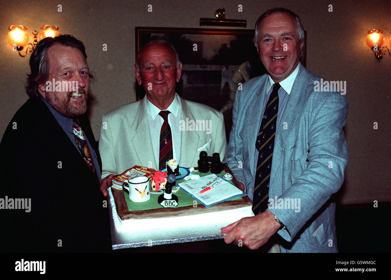 DECEMBER 11th: William Rushton (left) and Tim Rice (right) share in ...