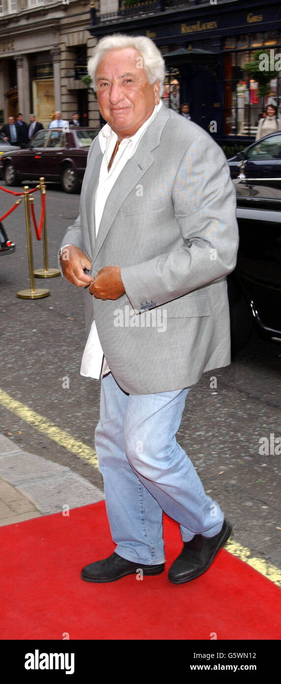 Film director michael winner arrives for the sothebys summer party hi ...