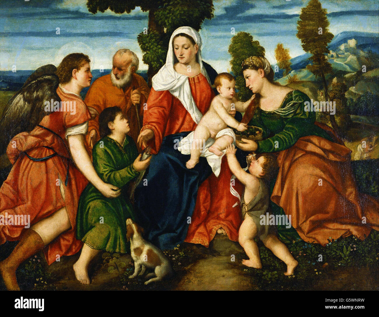 Bonifacio de pitati holy family hi-res stock photography and images - Alamy