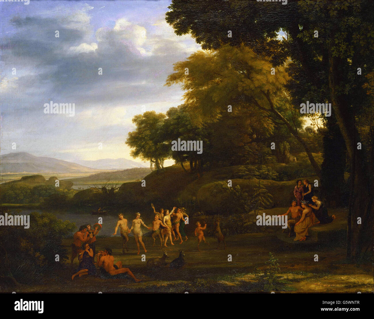 Nymphs and satyrs hi-res stock photography and images - Alamy