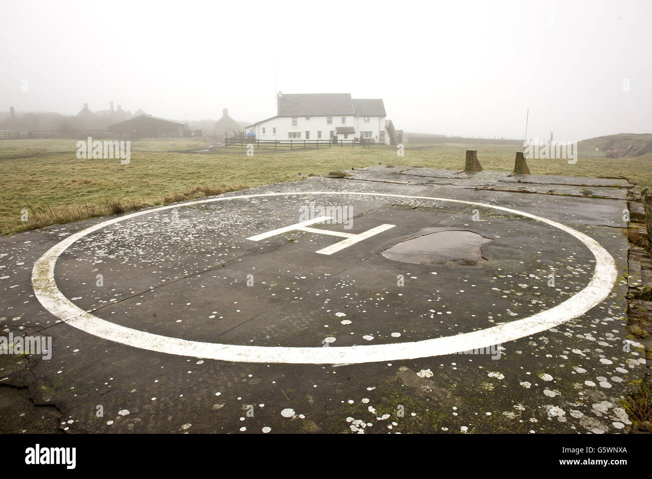 Flat Holm Island - Bristol Channel Stock Photo - Alamy